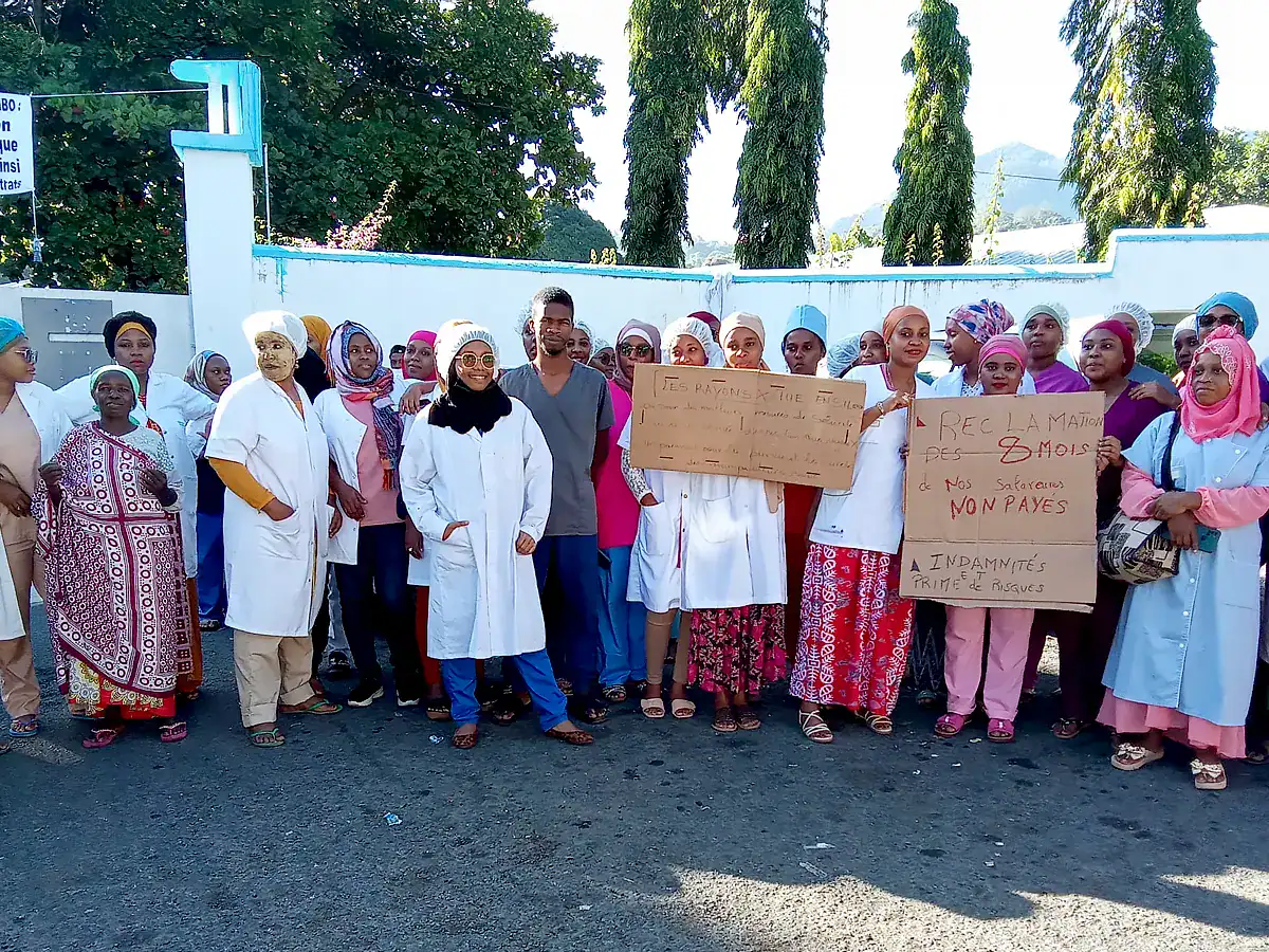 Comores, les contractuels du plus grand hôpital d’Anjouan en grève ...