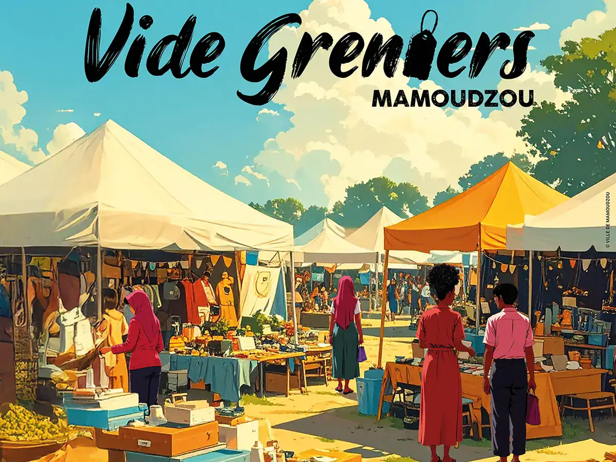Premier vide-greniers solidaire de la ville de Mamoudzou : des familles attendues par centaines ...
