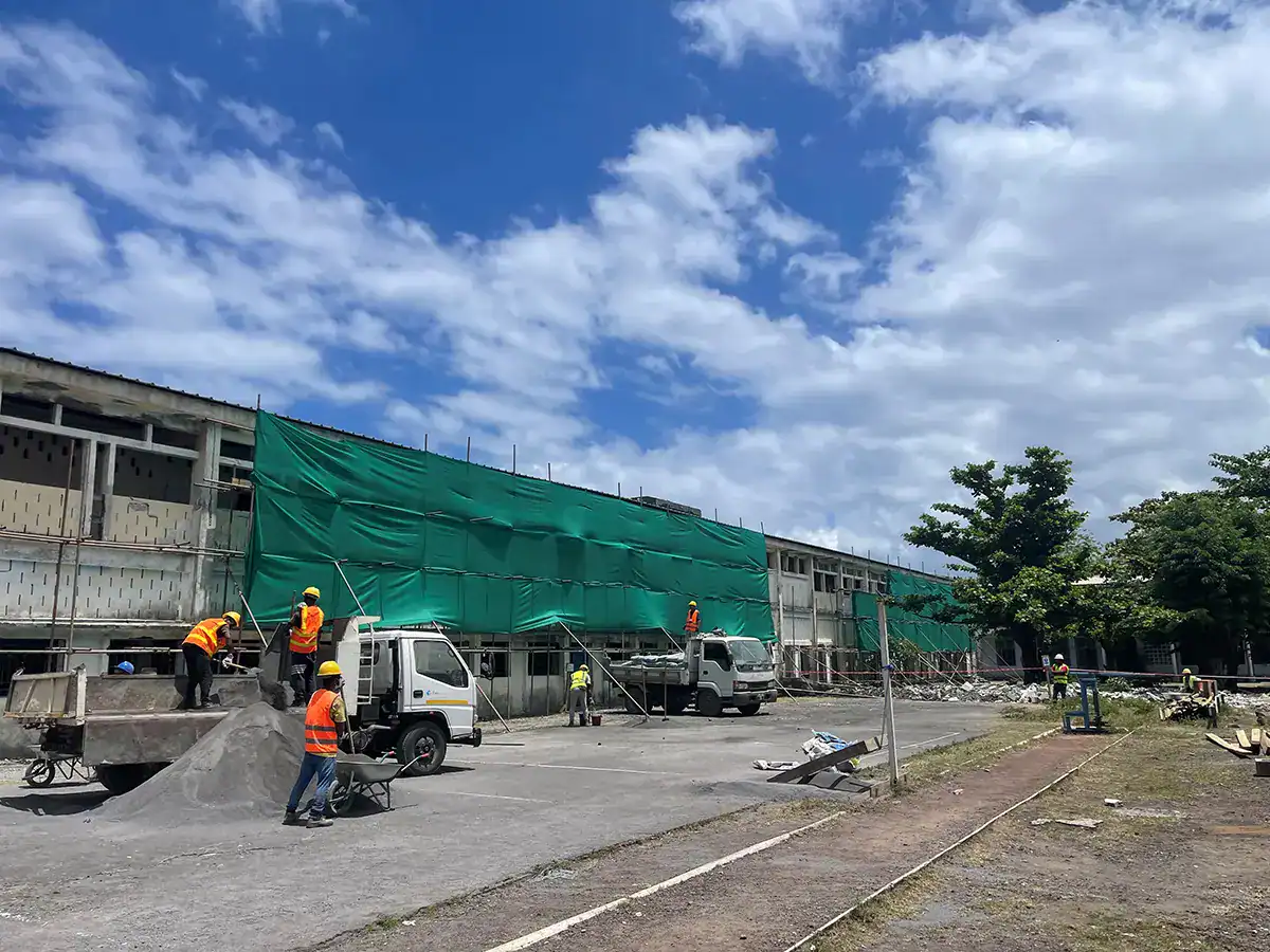Comores : début de la réhabilitation du lycée de Moroni - Mayotte Hebdo
