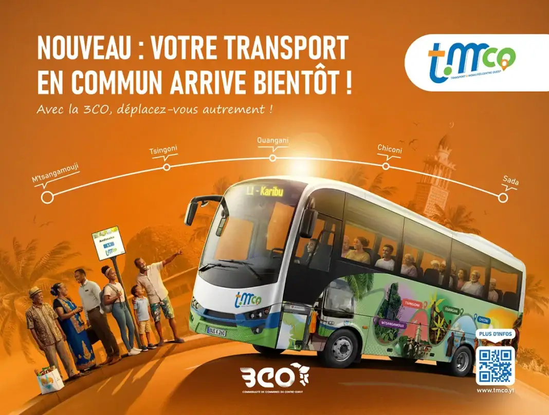 Lancement du réseau de transport public de la 3CO - Mayotte Hebdo